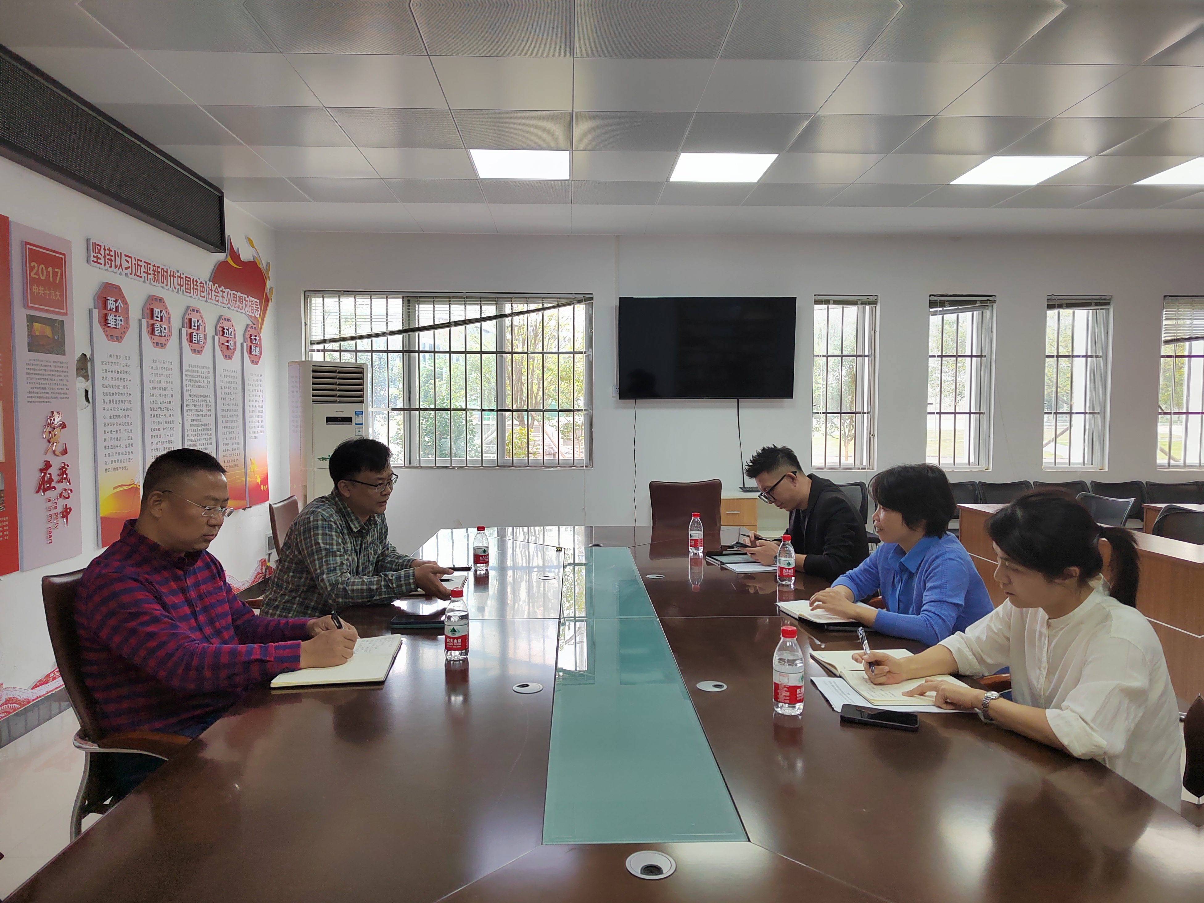 我院赴国际合作与交流处（国际学院）学习